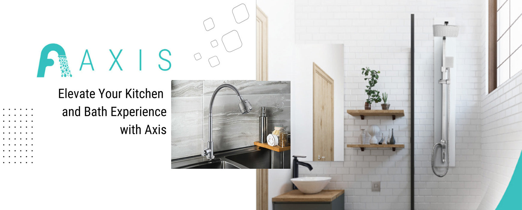 AXIS: Elegant Shower Sets & Faucets